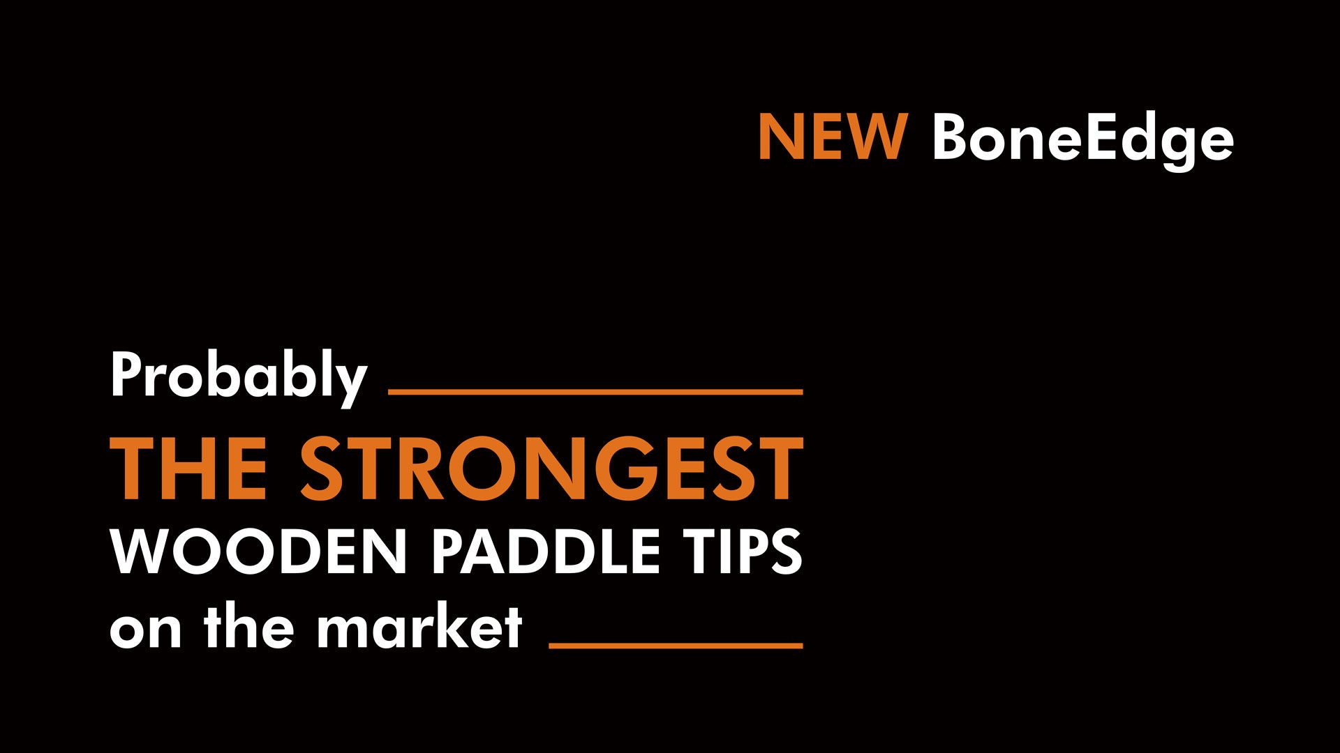 EastPole Paddles blog | New laboratory tested BoneEdge